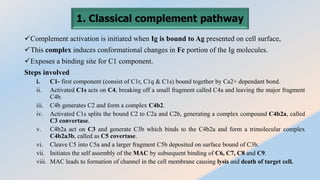 Fish Complement system- Pathways and Regulations | PPTX