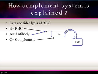 Complement system | PPTX