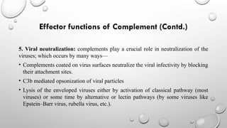 Complement System: Pathways, Regulations and biological effects.pptx
