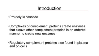 Complement System.pdf immunology lecture | PPT