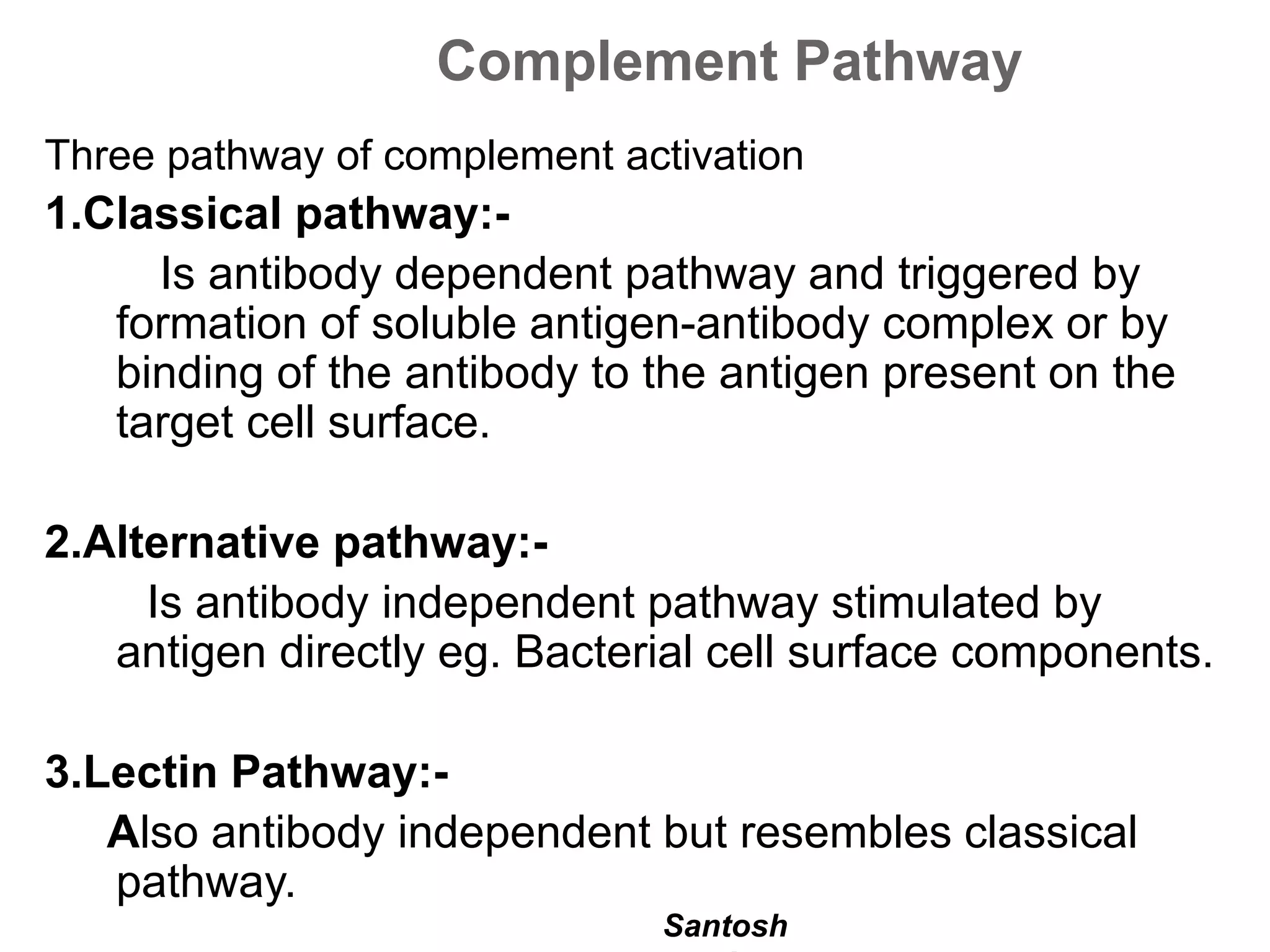 Complement system | PPTX