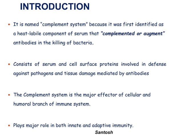 Complement system | PPTX