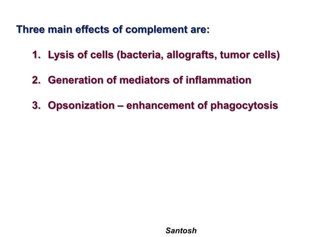 Complement system | PPTX