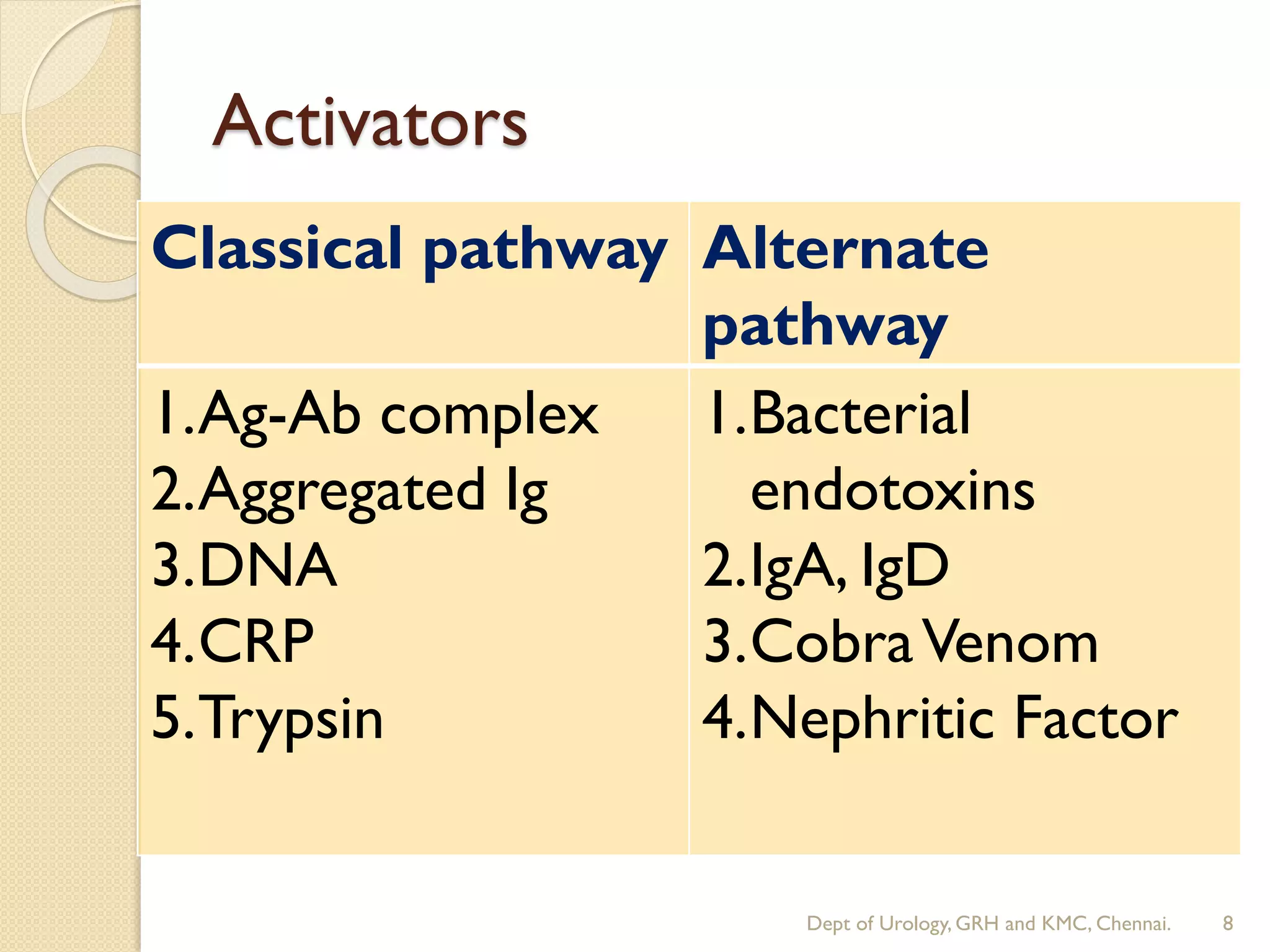 Complement system Immunoglobulin | PDF