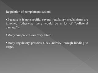 Complement system | PPTX