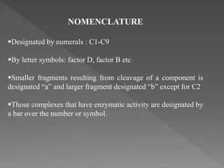 Complement system | PPTX