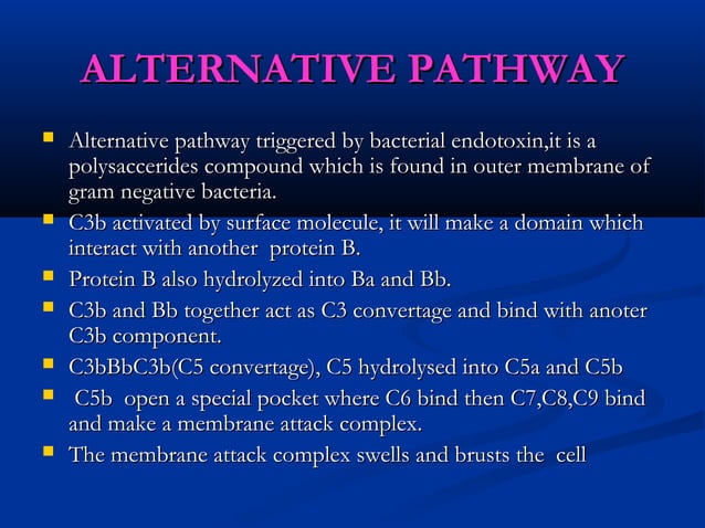 Complement system 2nd sem immunology | PPT