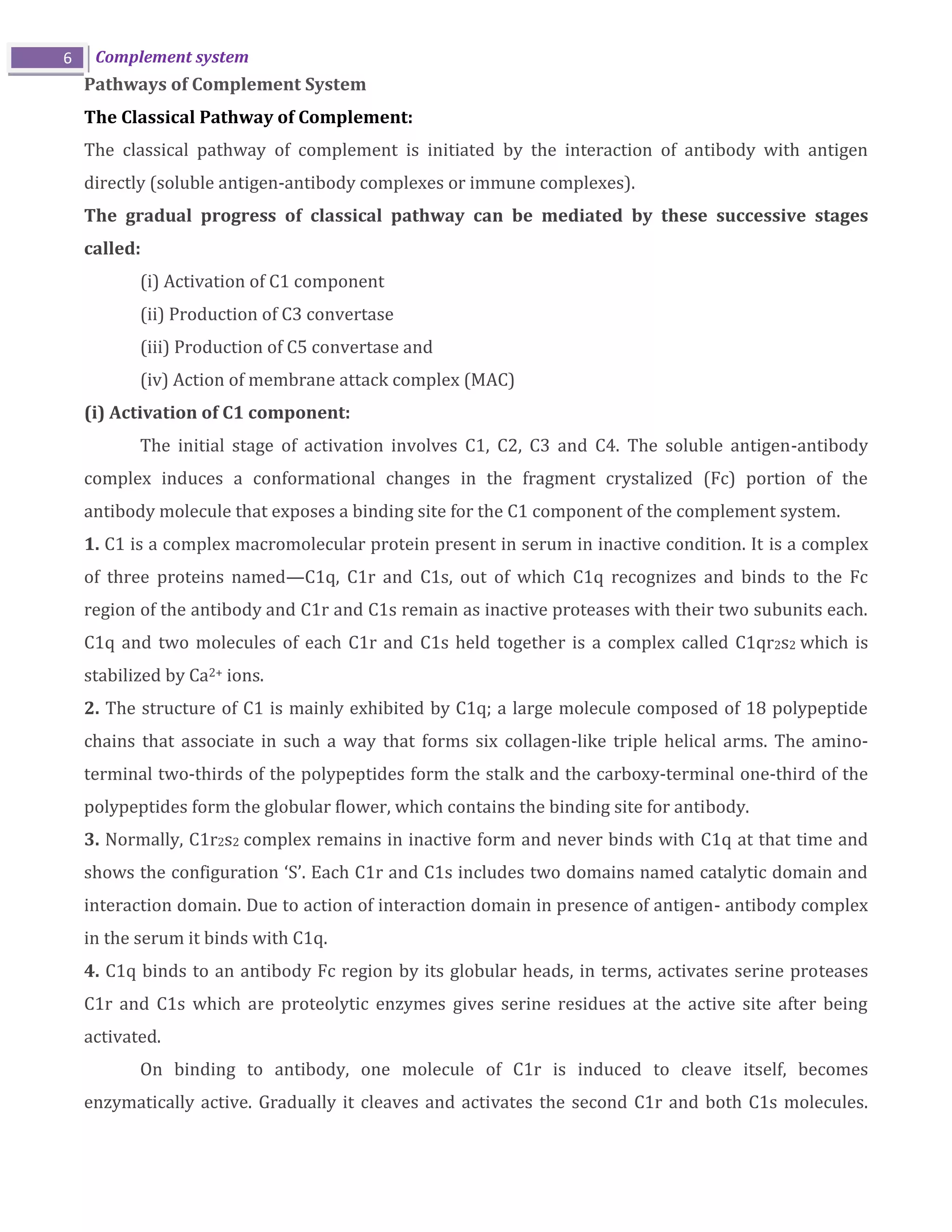 Complement system and cytokines | PDF