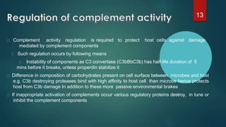 Complement system and its regulation | PPT