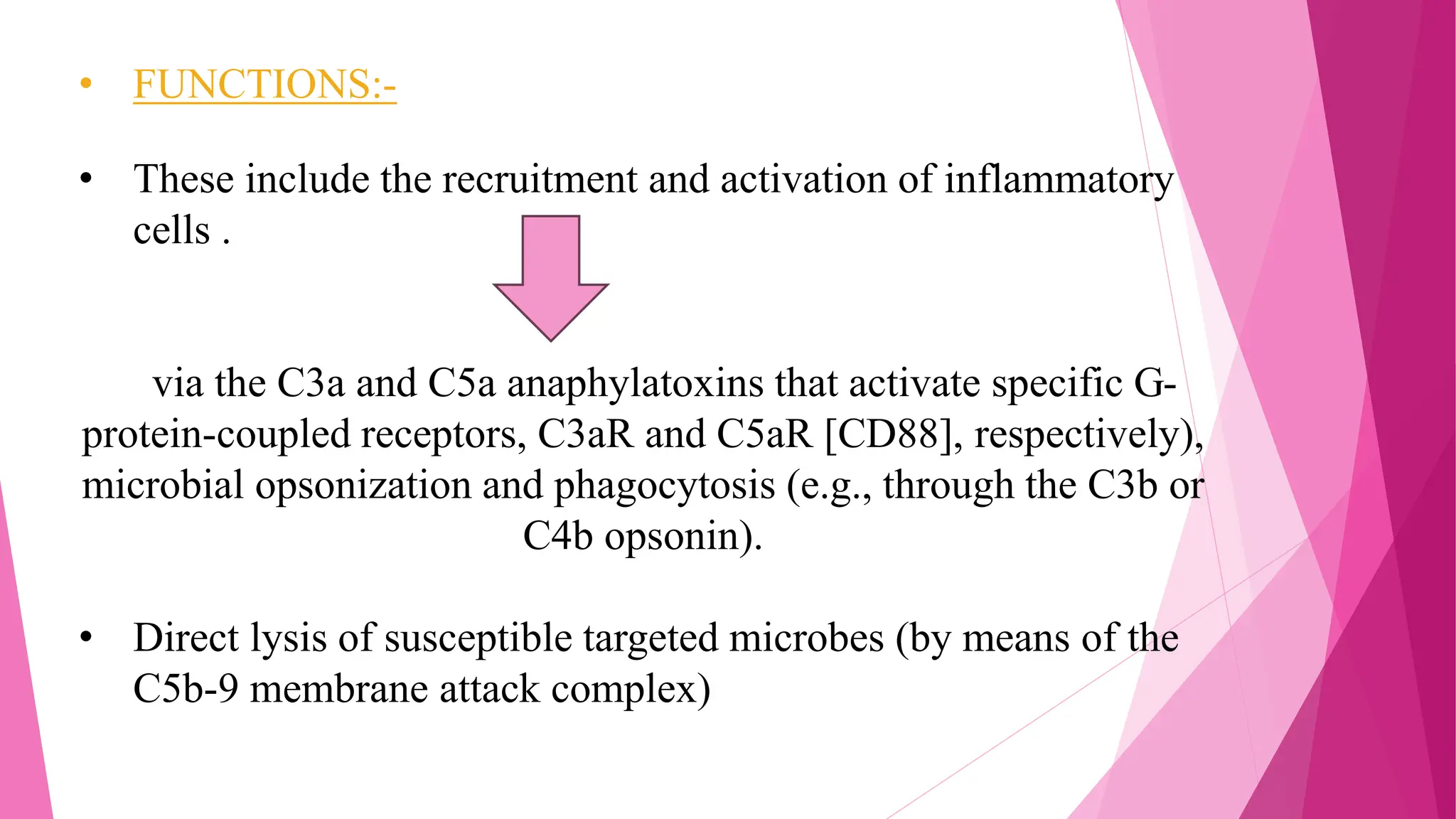COMPLEMENT SYSTEM AND ITS ROLE IN PERIODONTAL INFLAMMATION.pptx