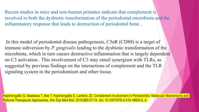 COMPLEMENT SYSTEM AND ITS ROLE IN PERIODONTAL INFLAMMATION.pptx
