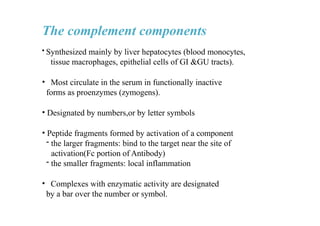 Complement System and clinical aspects . | PPTX