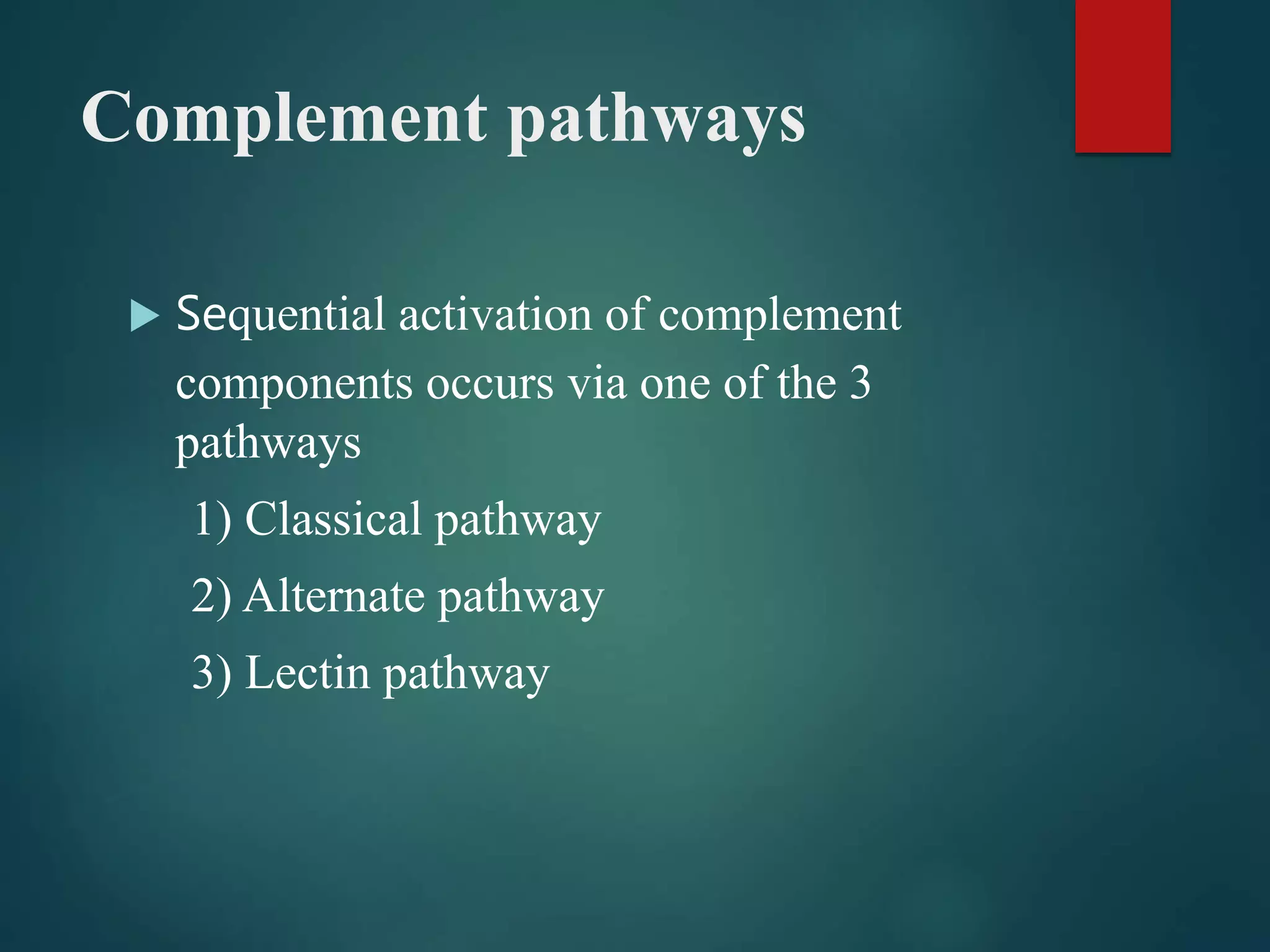 Complement System | PPTX