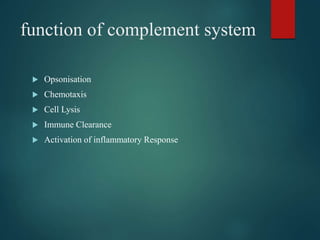 Complement System | PPTX