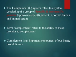 Complement System | PPTX