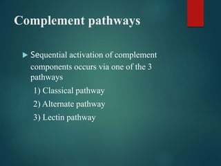 Complement System | PPTX