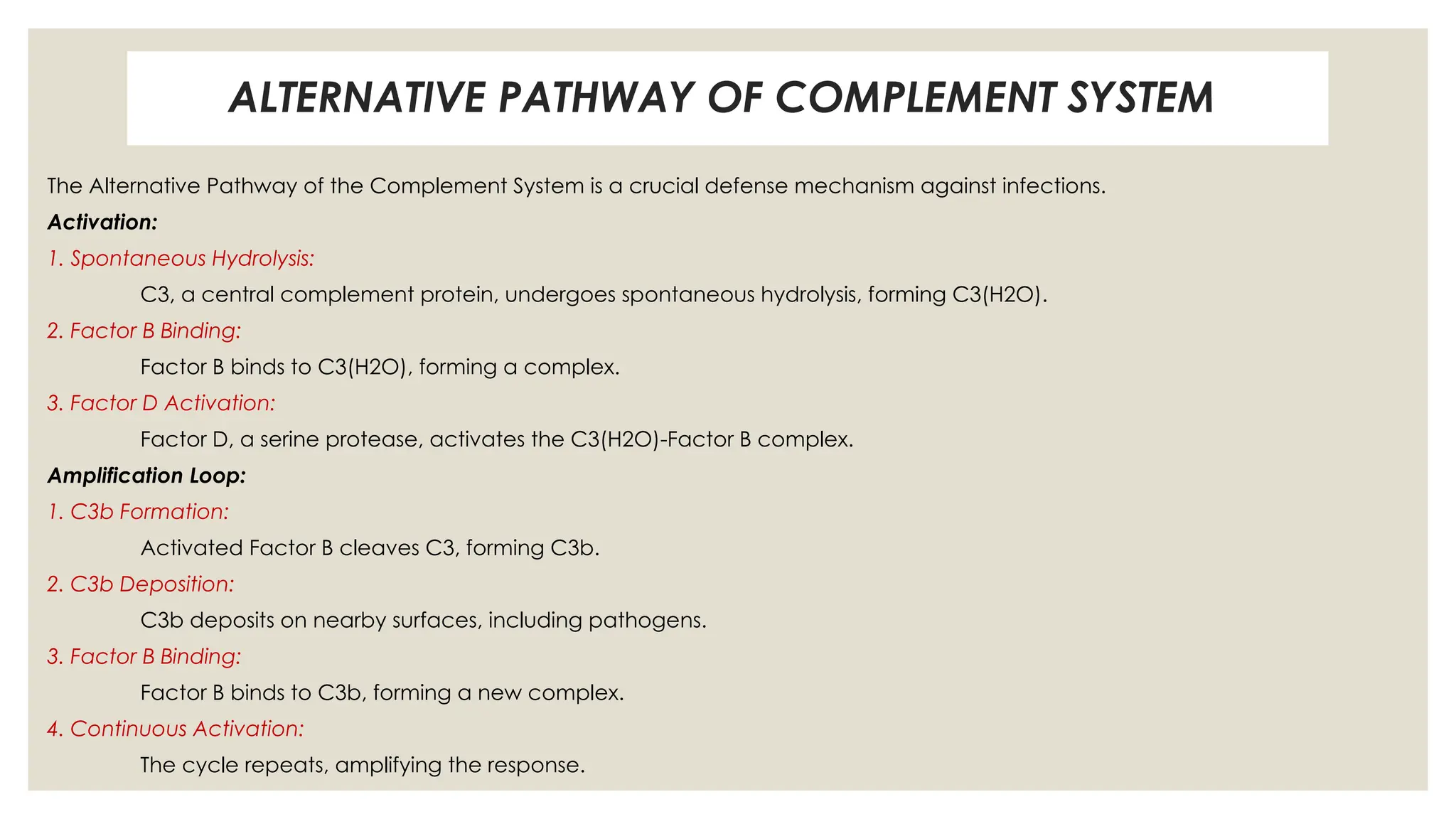 complement system Immune system and immunotechnology | PPT
