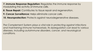 complement system Immune system and immunotechnology | PPTX