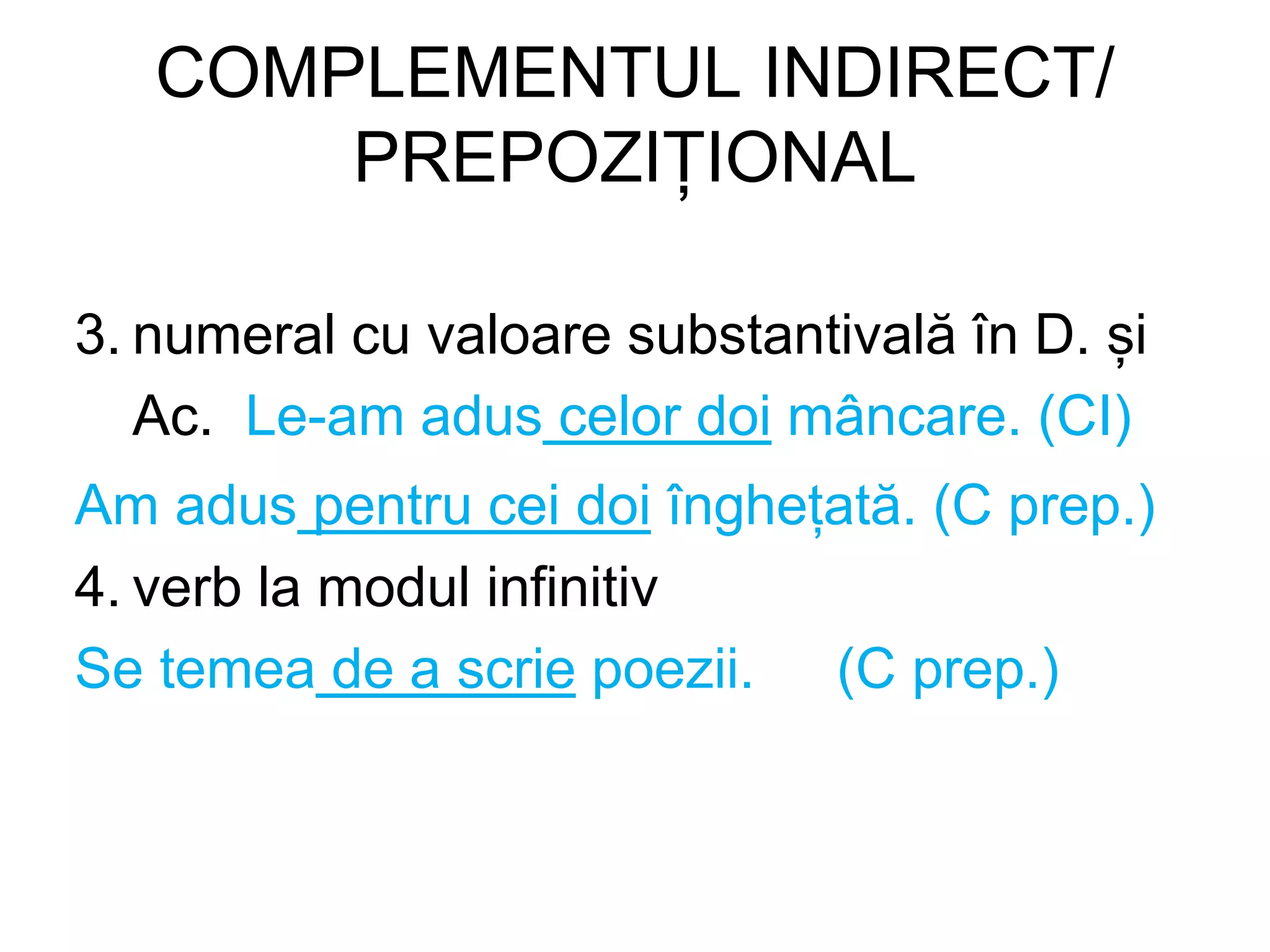 Complementul cl.6 | PPT