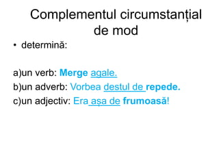 Complementul cl.6 | PPT