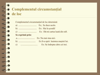 Complemetul Prezentare | PPT
