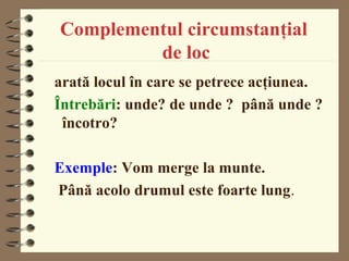 Complemetul Prezentare | PPT