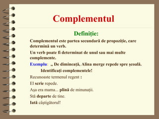 Complemetul Prezentare | PPT