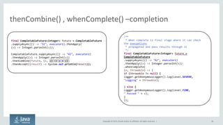 Completable future | PPT