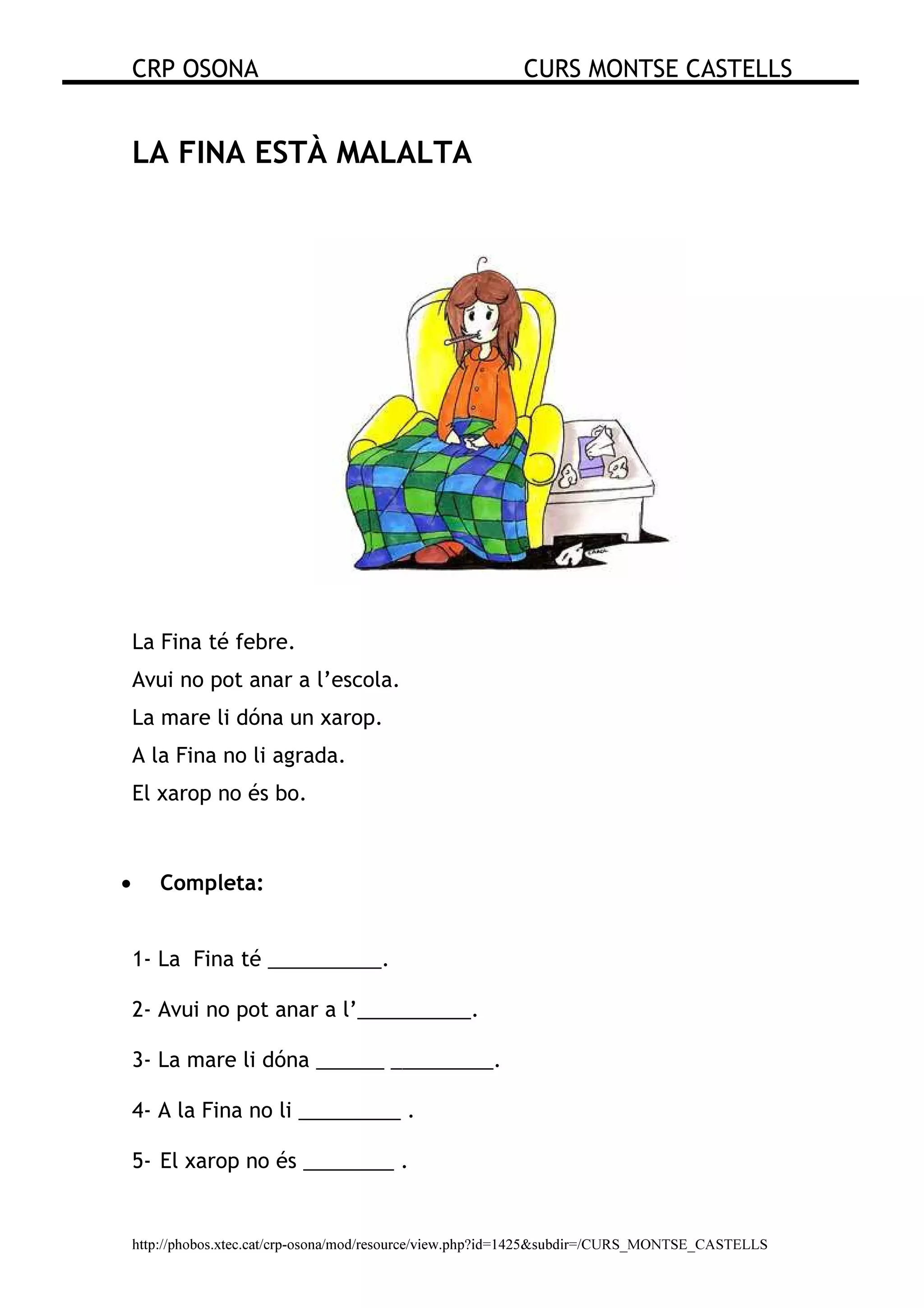 Completar la frase al final | PDF