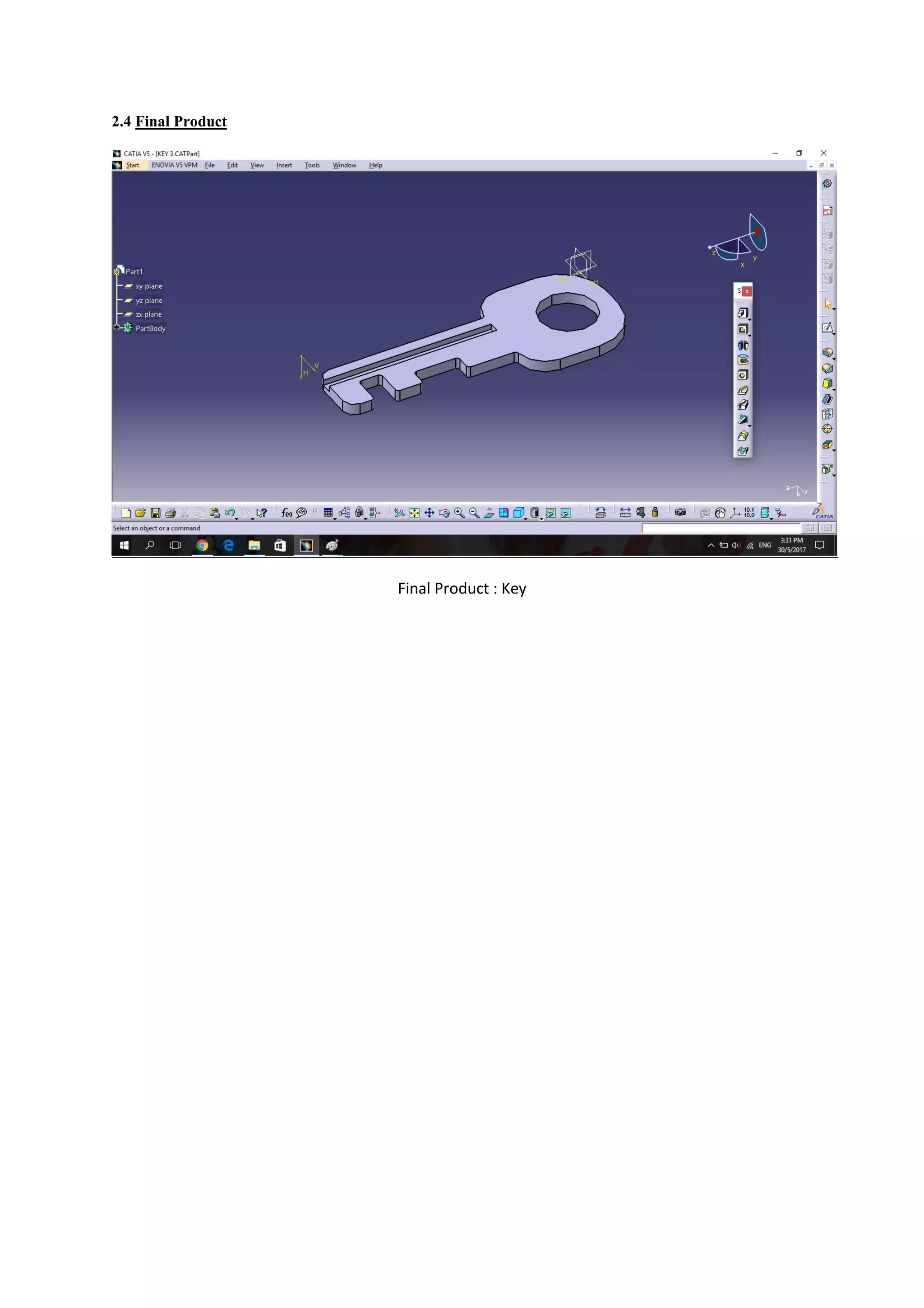 Introduction to CATIA (KEY) - CAD/CAM | PDF