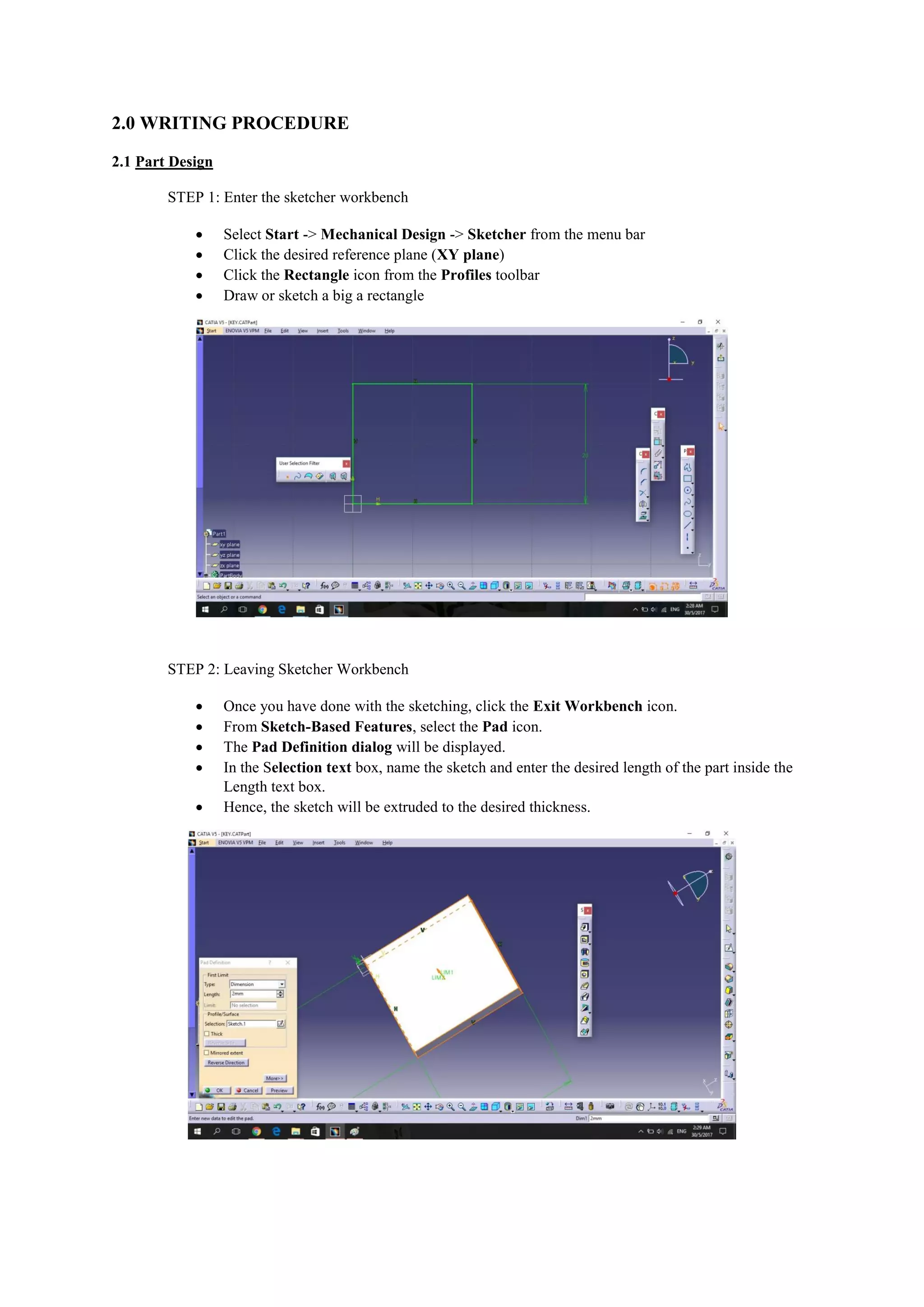 Introduction to CATIA (KEY) - CAD/CAM | PDF