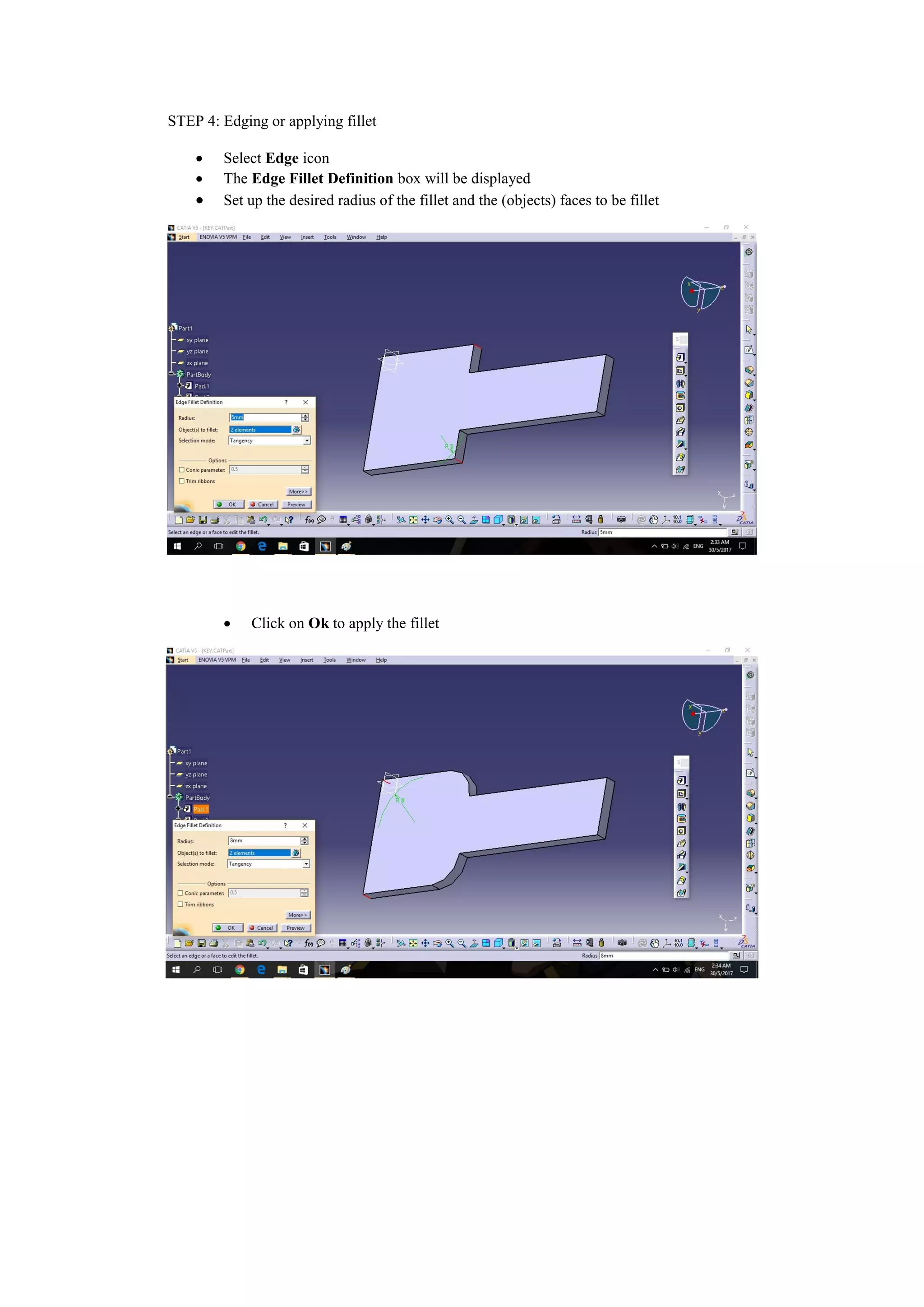 Introduction to CATIA (KEY) - CAD/CAM | PDF