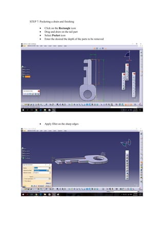Introduction to CATIA (KEY) - CAD/CAM | PDF