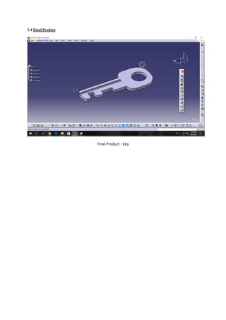 Introduction to CATIA (KEY) - CAD/CAM | PDF