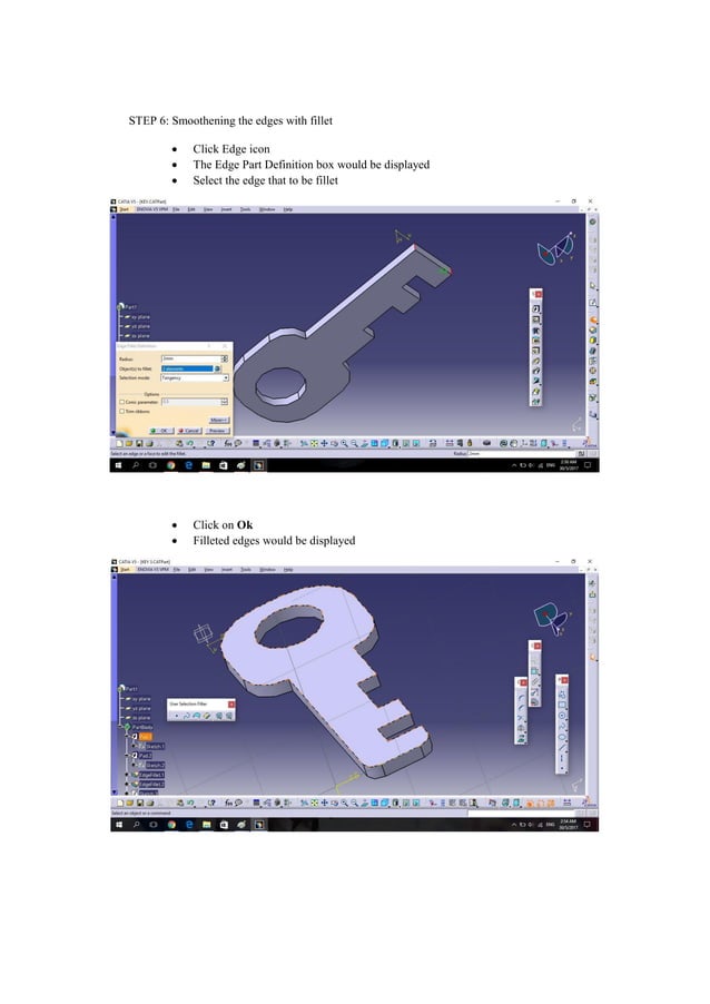Introduction to CATIA (KEY) - CAD/CAM | PDF