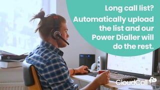 Save time with CloudCall | CloudCall | PPT