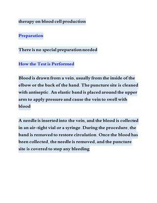 Complete Blood Count. | DOCX