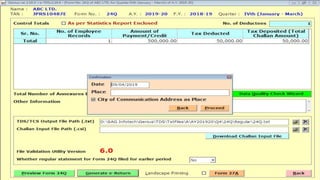 Process of Furnishing TDS Returns via Gen TDS Software | PDF | Personal ...