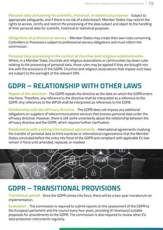 Complete Guide to General Data Protection Regulation (GDPR) | PDF ...
