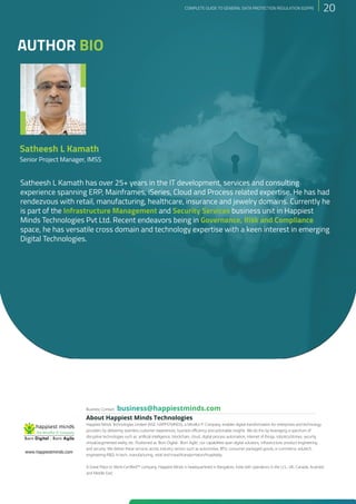 Complete Guide to General Data Protection Regulation (GDPR) | PDF ...