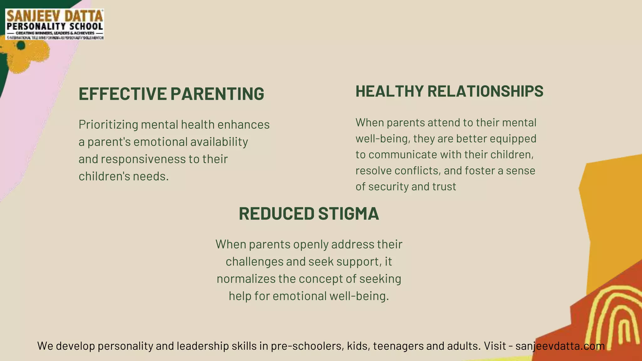Complete Guide to Mental Health for Parents | PPTX