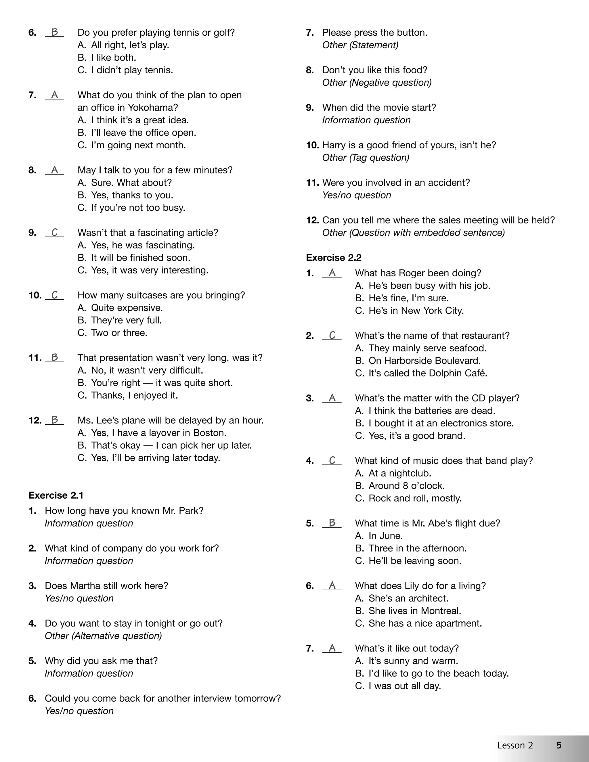 Complete guide-to-toeic-test---answer keys | PDF