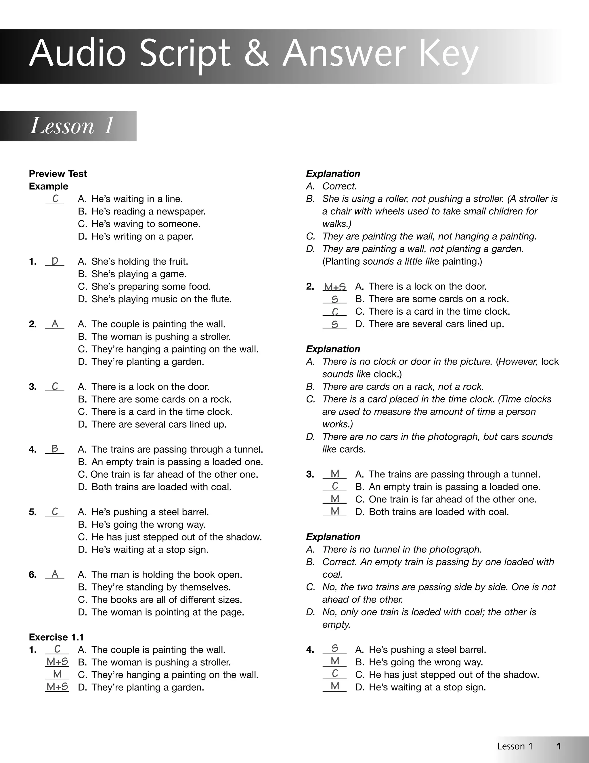 Complete guide-to-toeic-test---answer keys | PDF