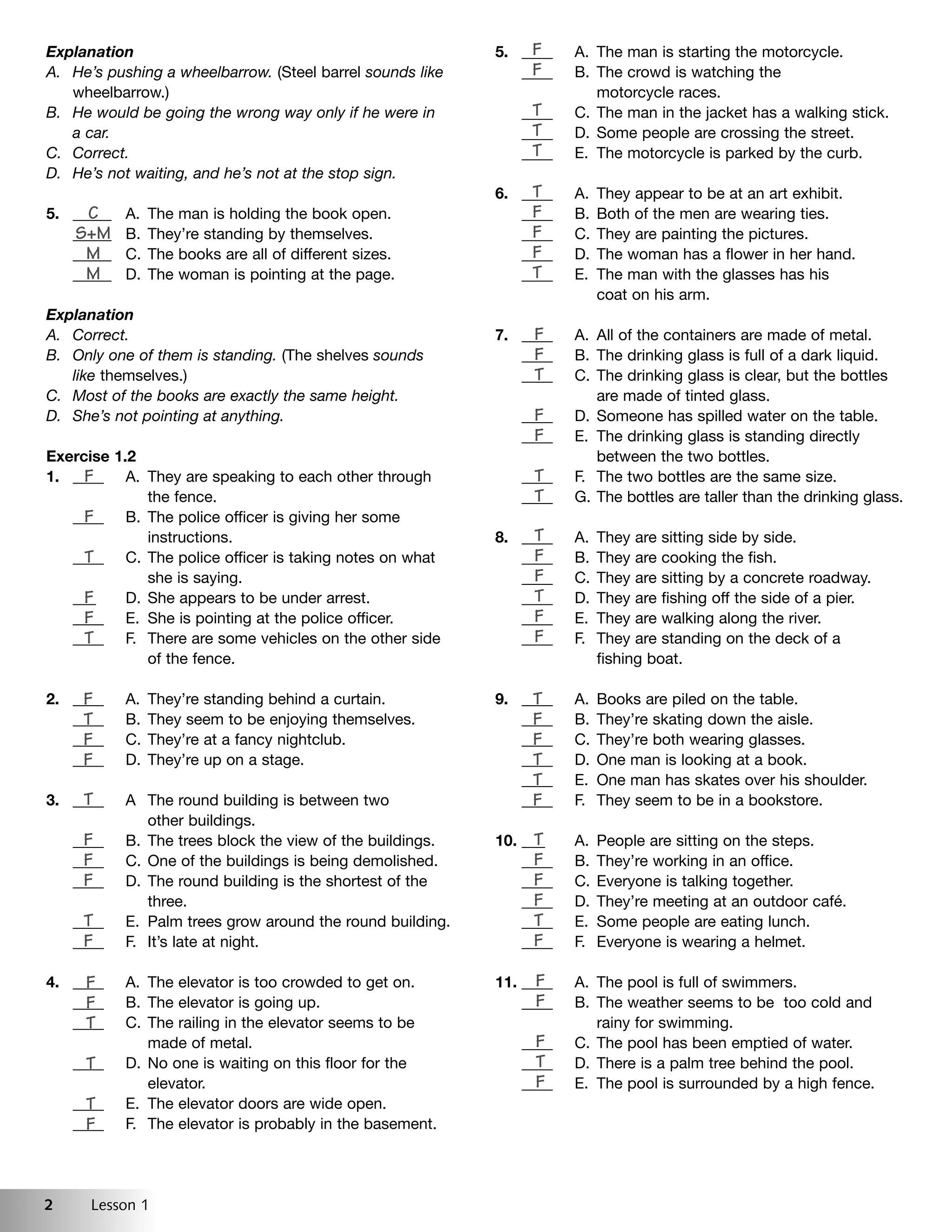 Complete guide-to-toeic-test---answer keys | PDF
