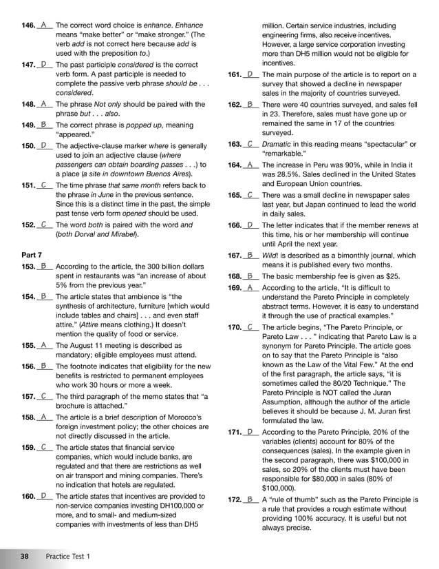 Complete guide-to-toeic-test---answer keys | PDF | Participant Sports ...