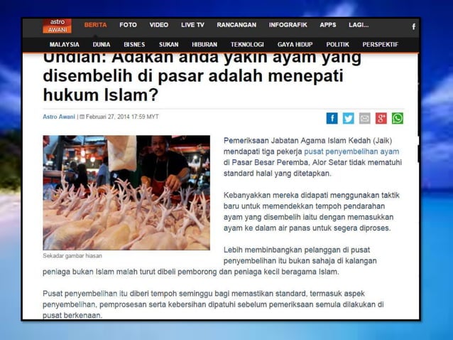 Occurence of Halal Issue in Malaysia | PPT