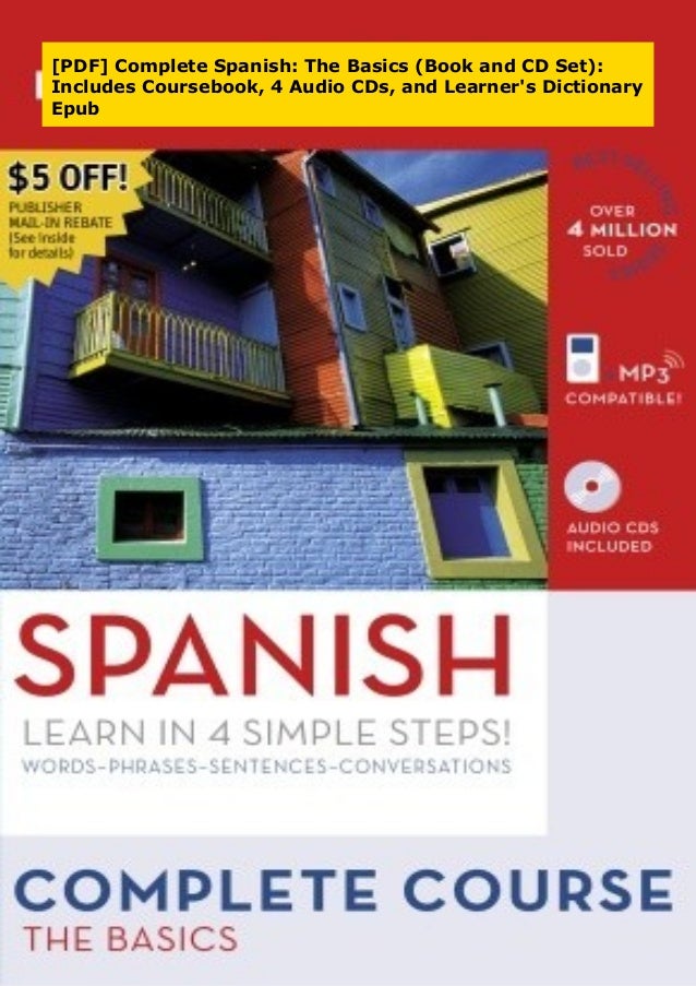 [PDF] Complete Spanish: The Basics (Book and CD Set): Includes ...