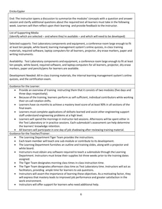 An ADDIE Plan for an Engineering Group | PDF