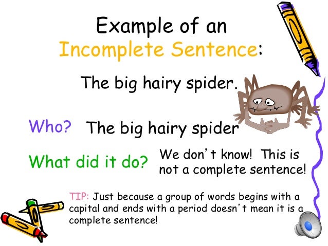 Complete and incomplete_sentences