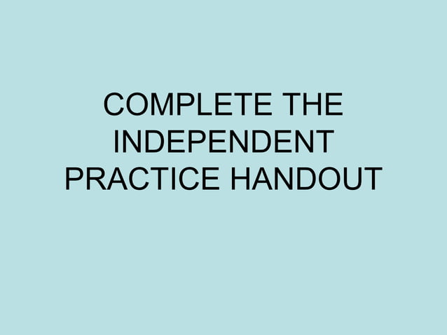 Complete and incomplete sentences reteach | PPT